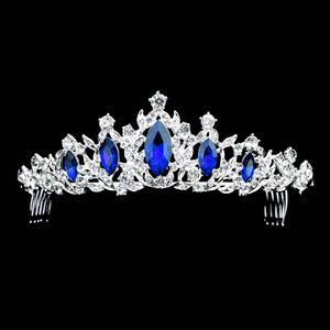 Accessories | Elegant Oval Crystal Ice Princess Tiara | Poshmark